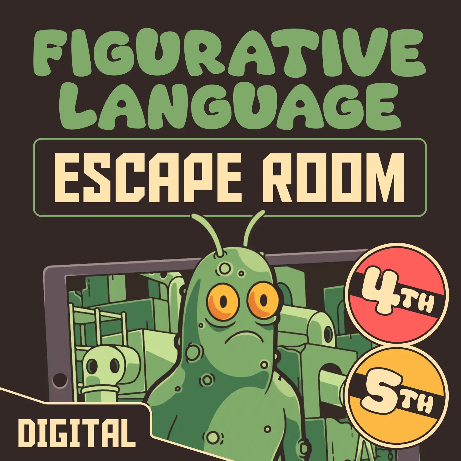 Digital Figurative Language Escape Room for 4th & 5th Grade – Puzzle Punks