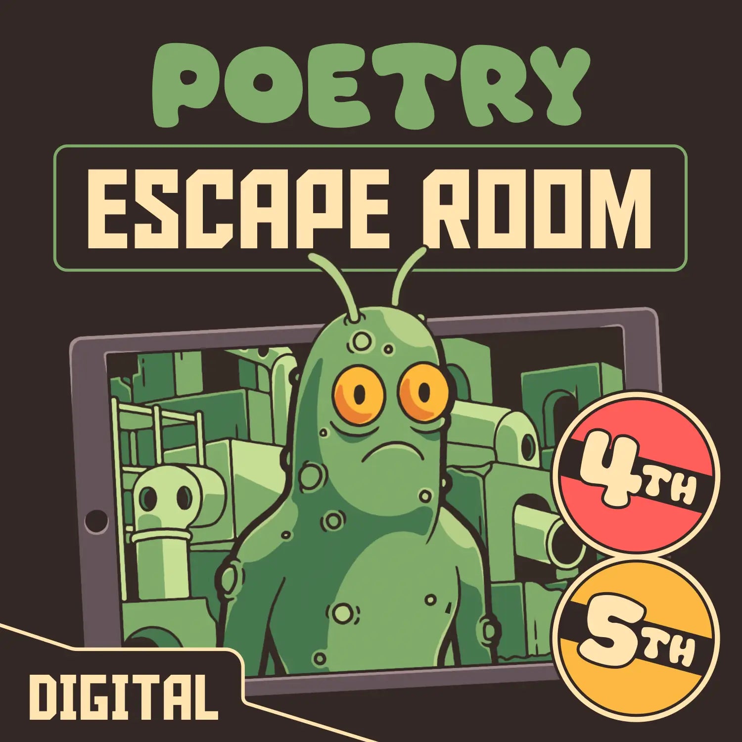 Digital Poetry Escape Room for 4th & 5th Grade – Puzzle Punks